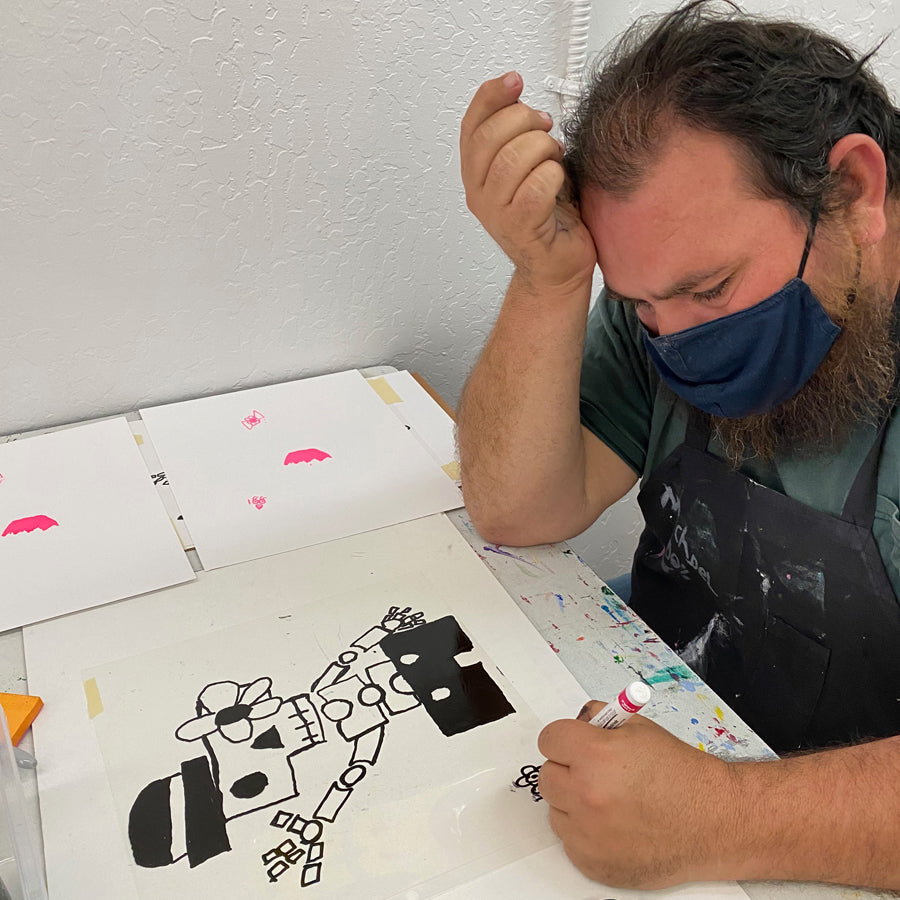 Conversations with an Artist: Michael Cheney – Poet and the Bench