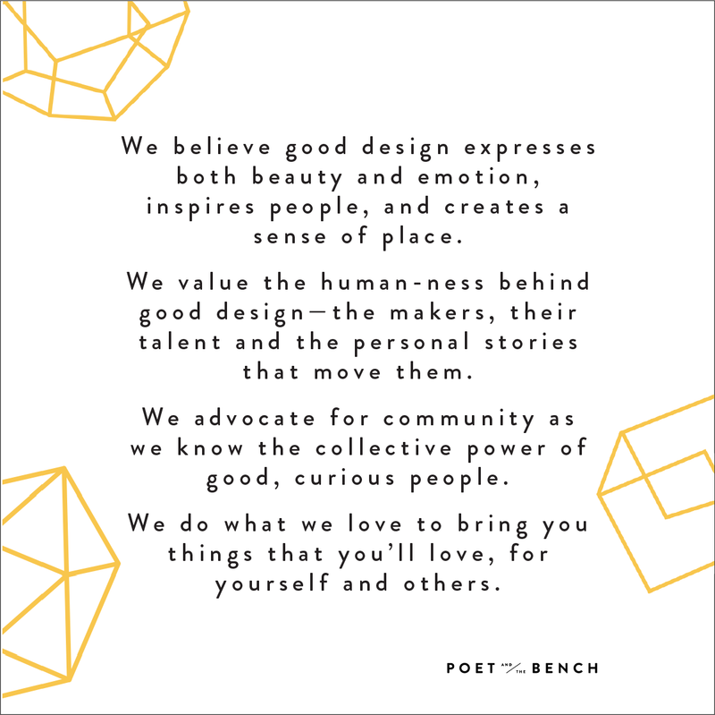 Our Story – Poet and the Bench